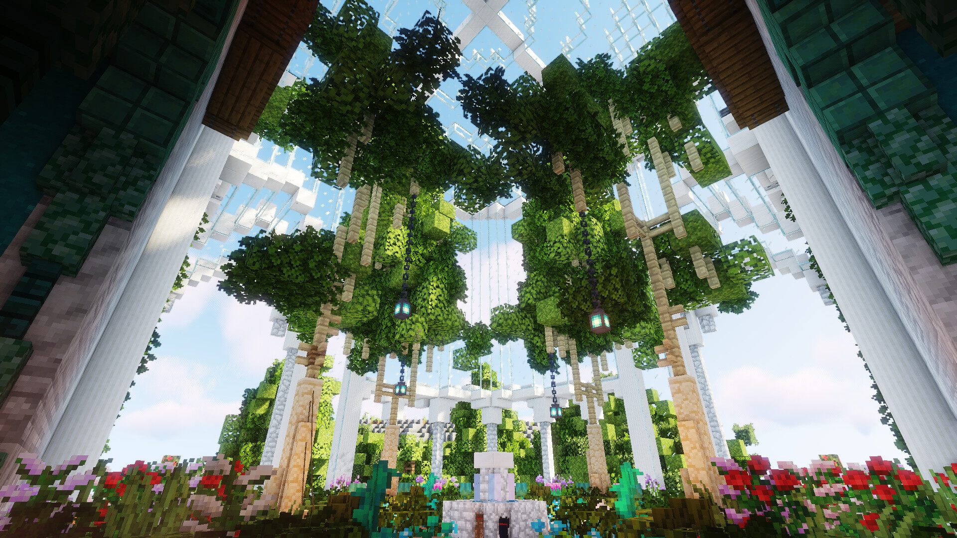 The Luminion Palace - High elf Palace - Fables and Fantasy RP Minecraft Map