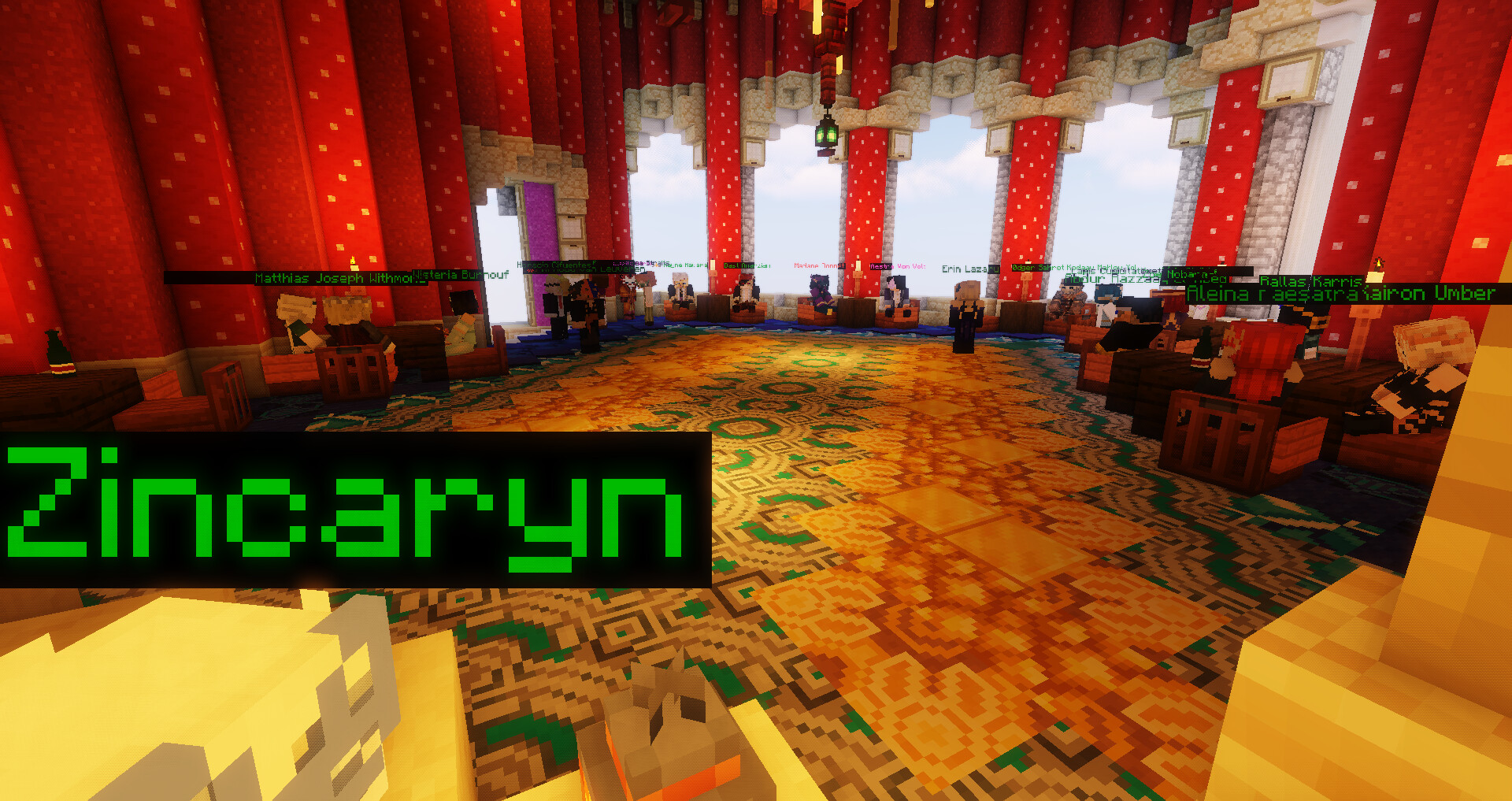 The Luminion Palace - High elf Palace - Fables and Fantasy RP Minecraft Map