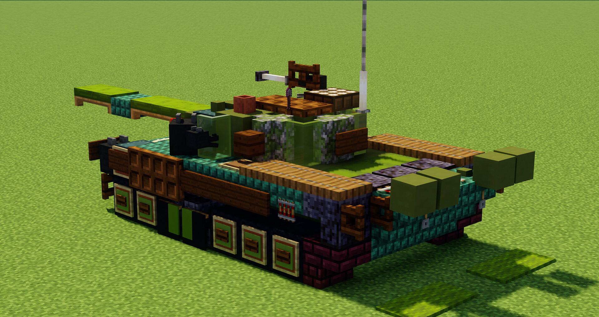 T-90A (1.5:1 Scale) Minecraft Map