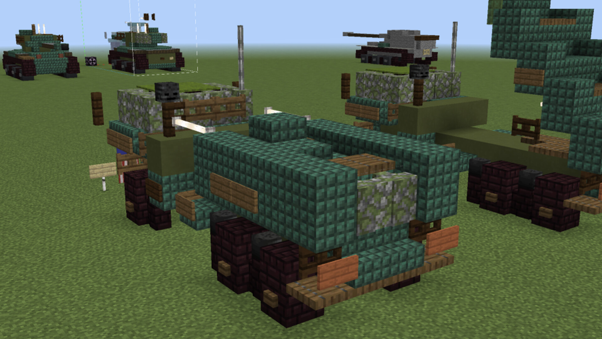 1.5:1 scale M142 High Mobility Artillery Rocket System (HIMARS) Minecraft Map