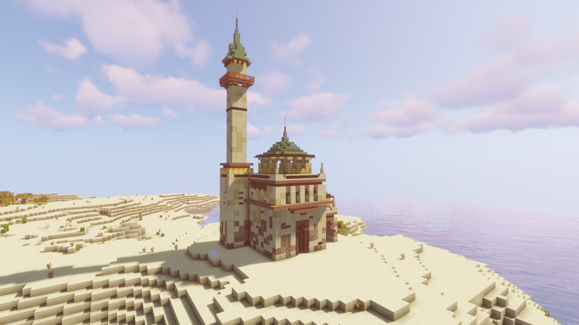 Mosque of the desert Minecraft Map