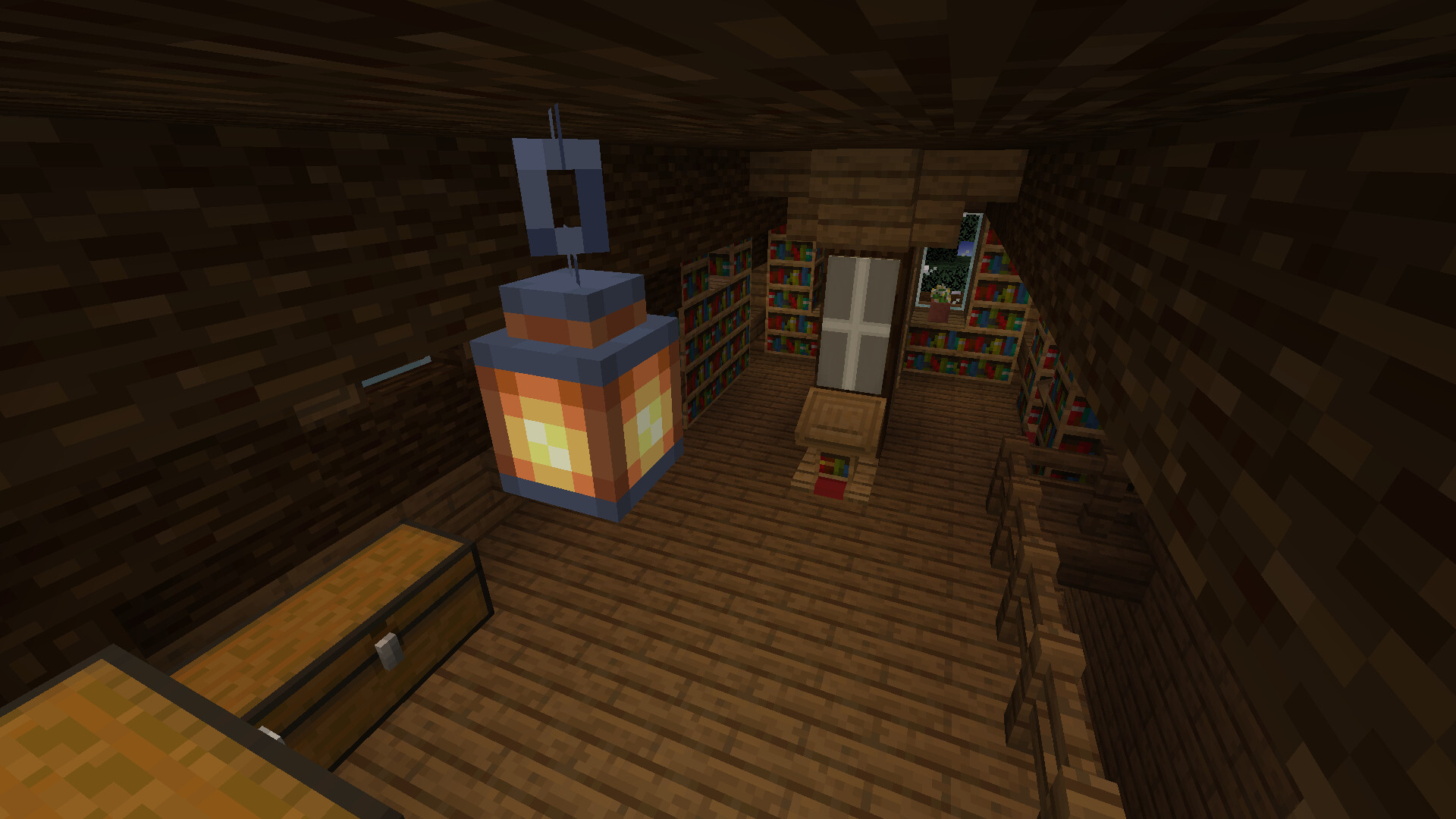 Snowy Town Minecraft Map