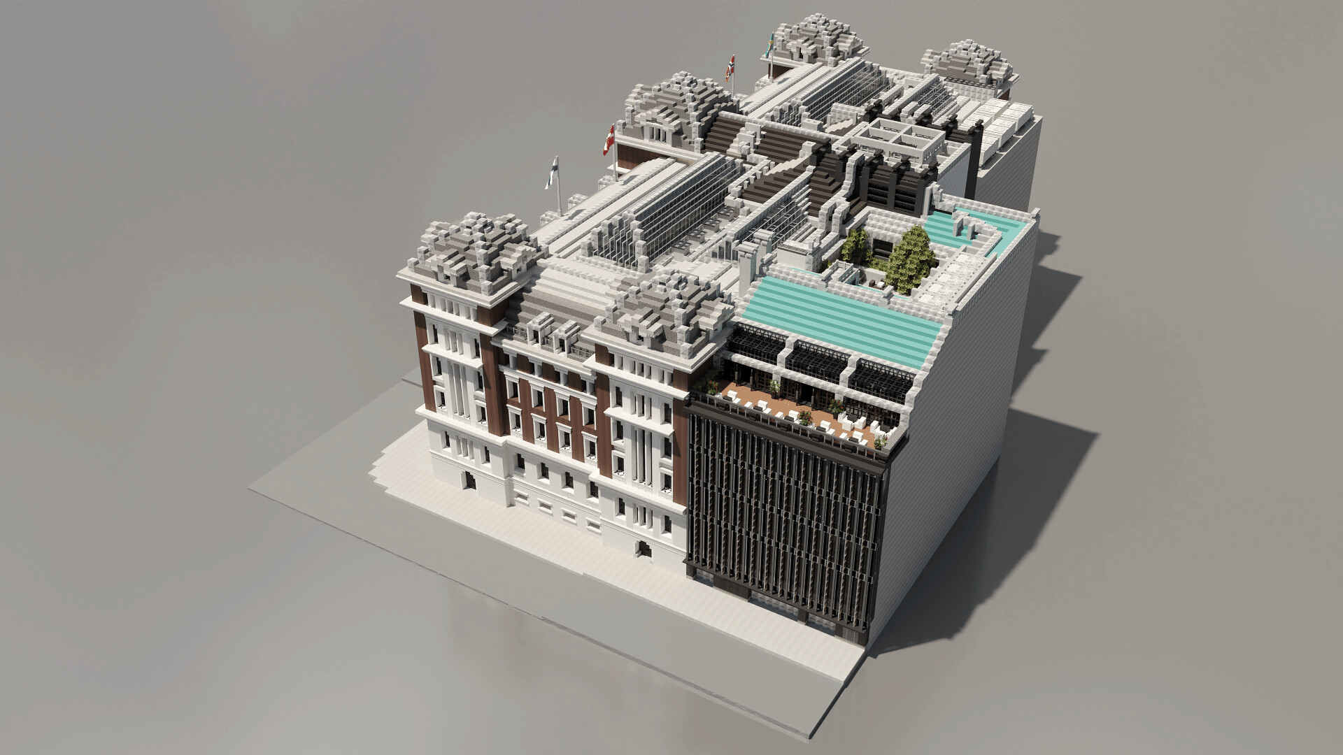Grand Hotel Norwegian (Fictional) Minecraft Map