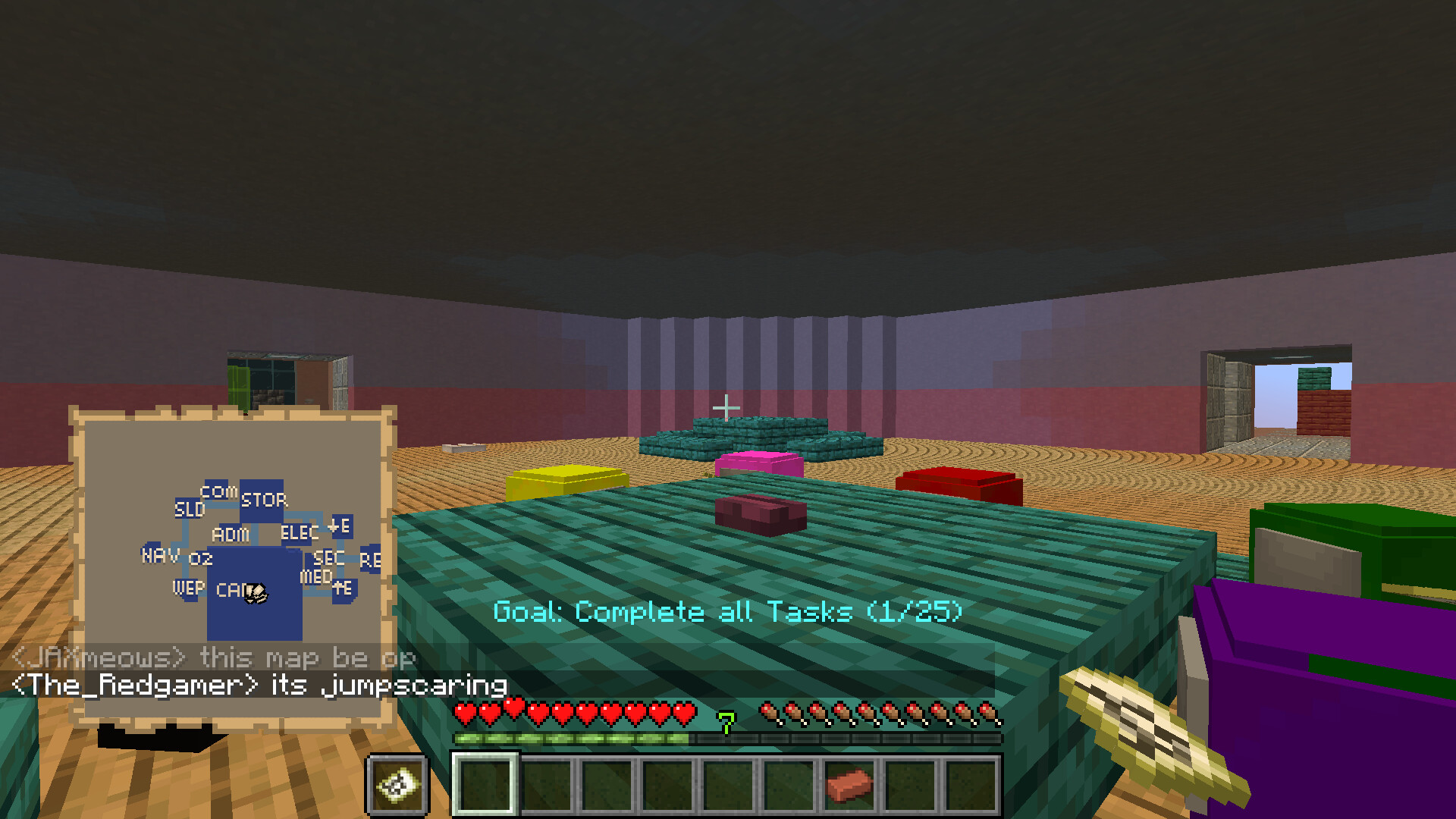 Sus-Craft: a Fully Functional "Among Us" Recreation (UP TO 8 PLAYERS ...