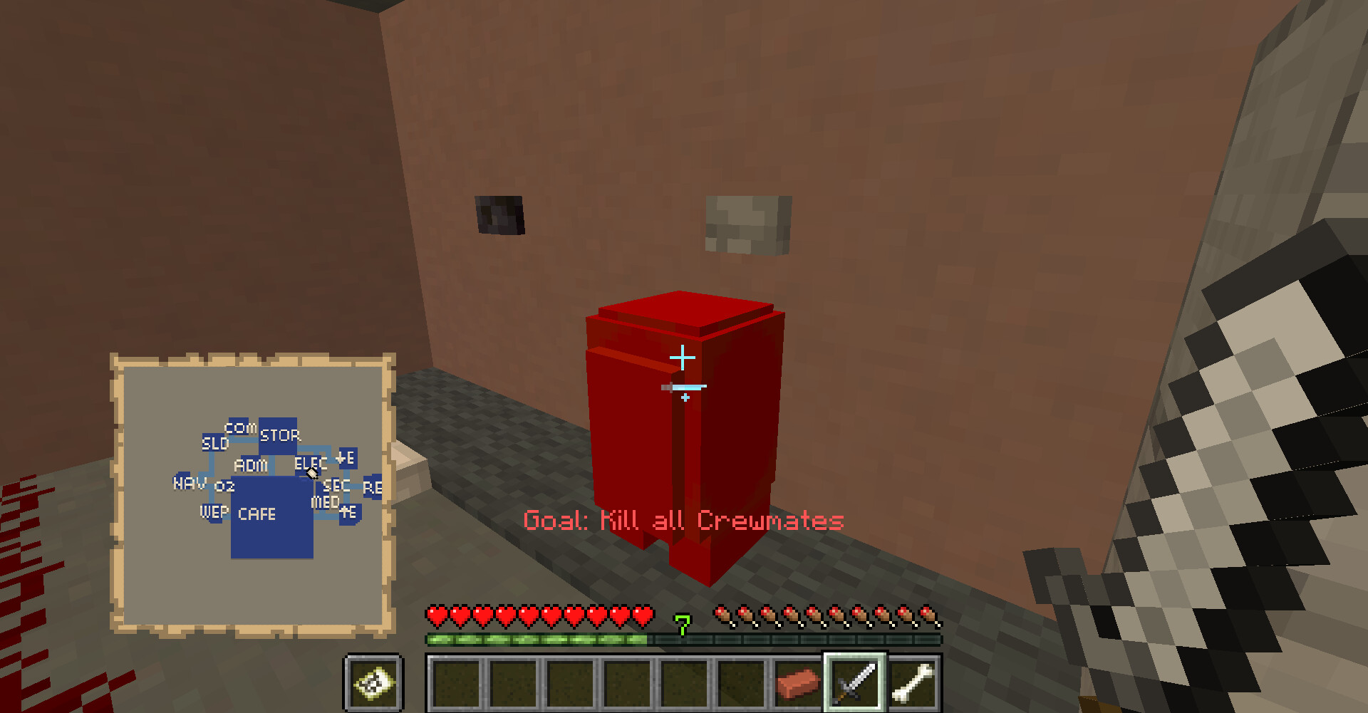 Sus-Craft: a Fully Functional "Among Us" Recreation (UP TO 8 PLAYERS ...