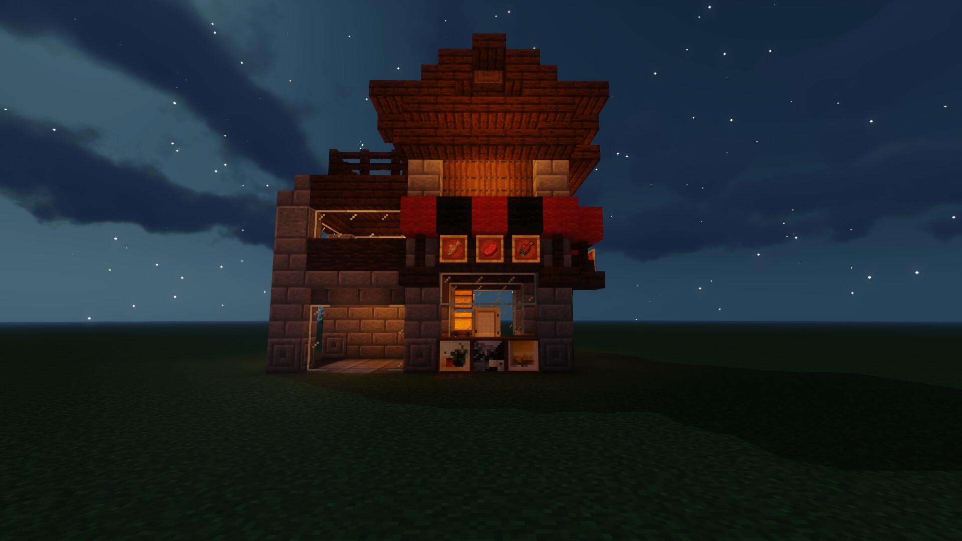 Asian Inspired Shop Minecraft Map