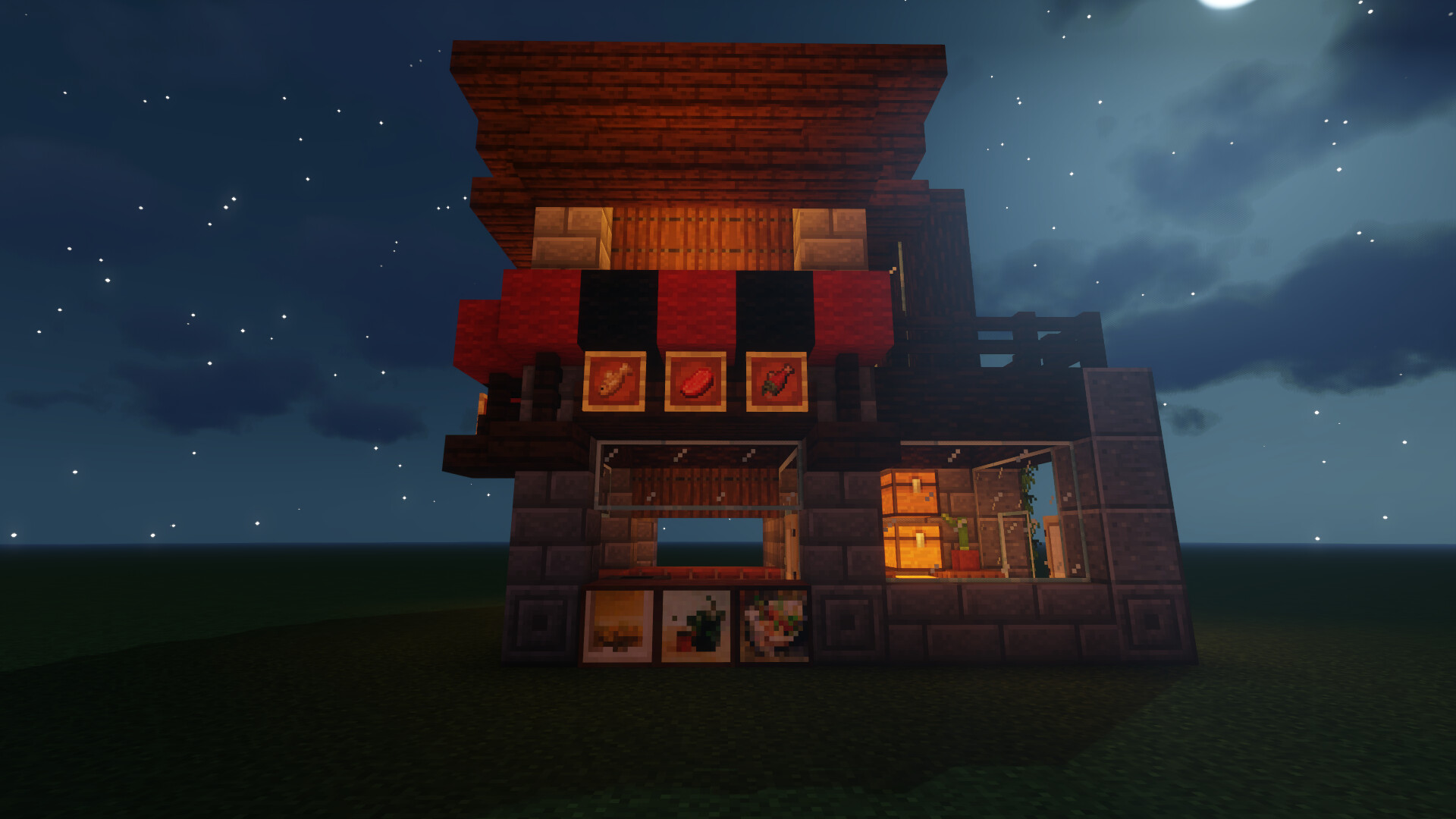 Asian Inspired Shop Minecraft Map