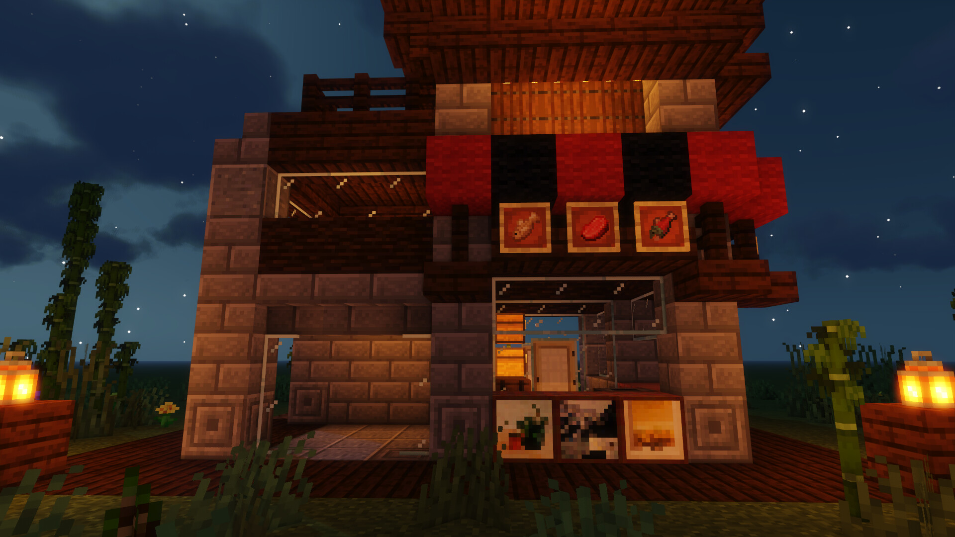 Asian Inspired Shop Minecraft Map