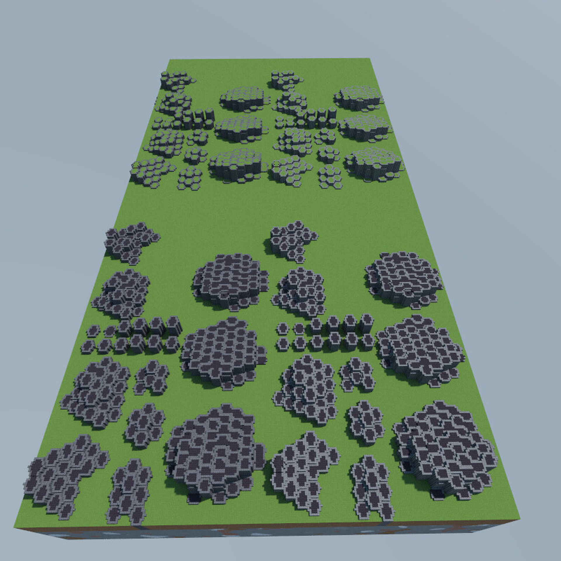 basalt pillars and clusters Minecraft Map