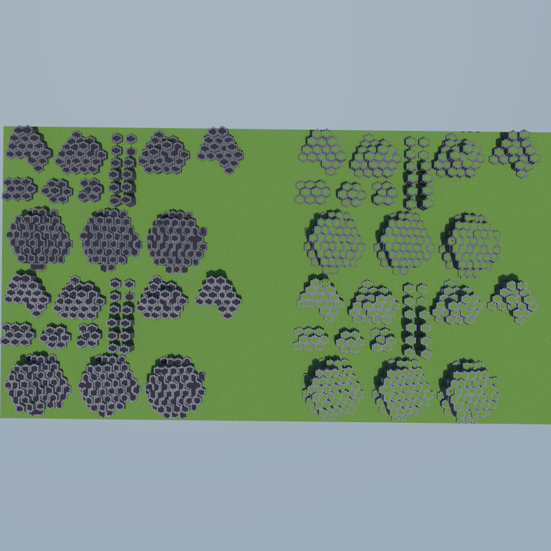 basalt pillars and clusters Minecraft Map