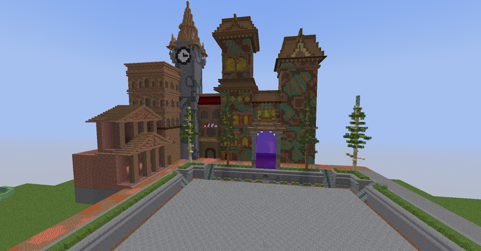 Economy Spawn Minecraft Map