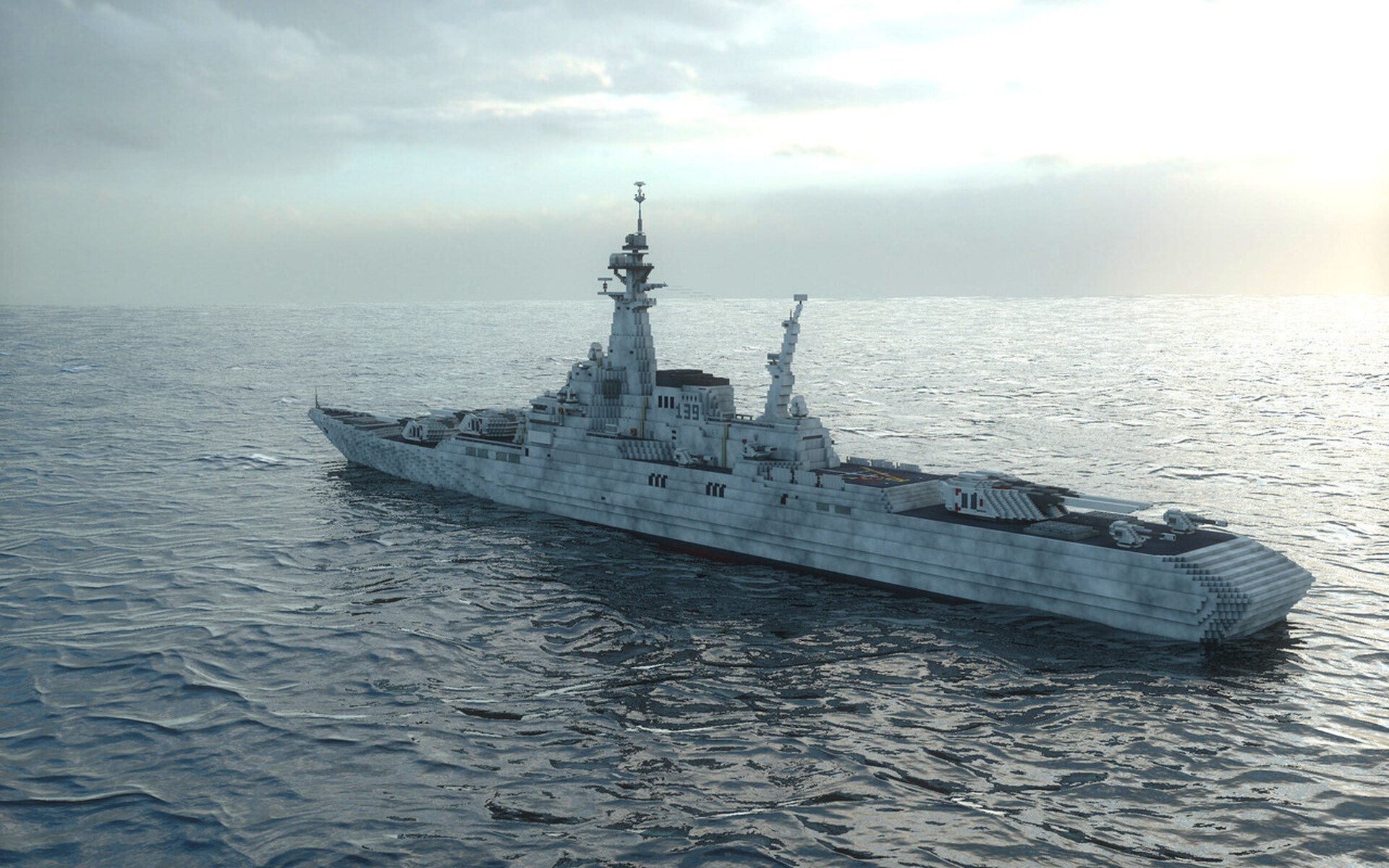 The Determination strike Cruiser Minecraft Map