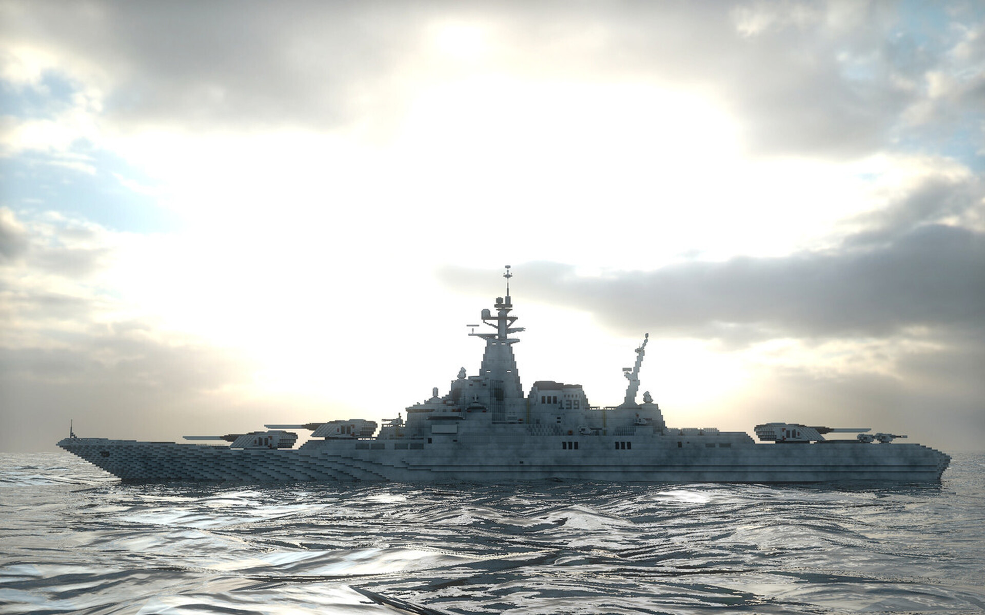 The Determination strike Cruiser Minecraft Map