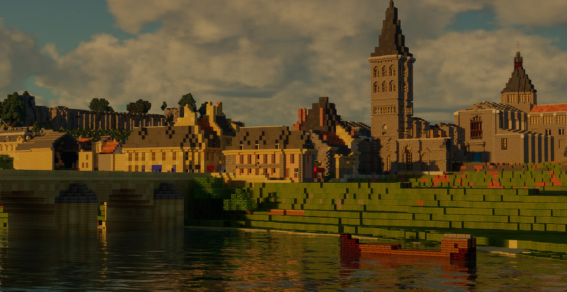 Charité-sur-Loire - BTE 1:1 scale Minecraft Map