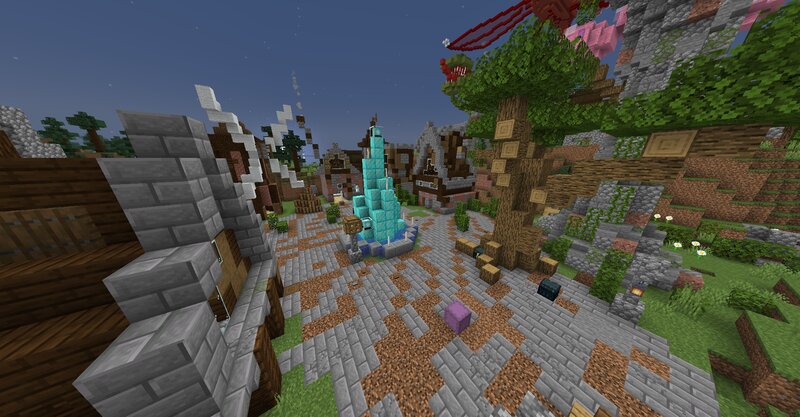 Magical Wizard Fantasy Village | Unvoided Minecraft Map