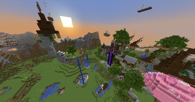 Magical Wizard Fantasy Village | Unvoided Minecraft Map