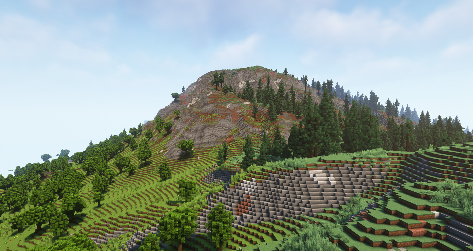 Taiga & Plains Minecraft Map