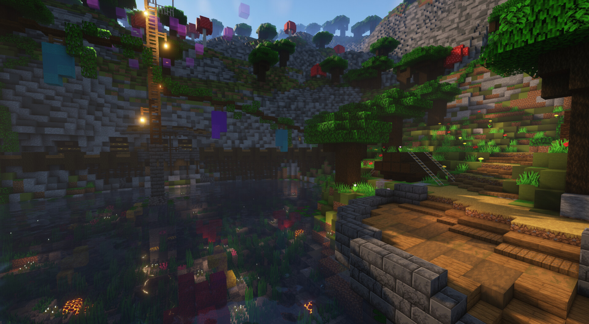 Grotto SMP Server Spawn Minecraft Map