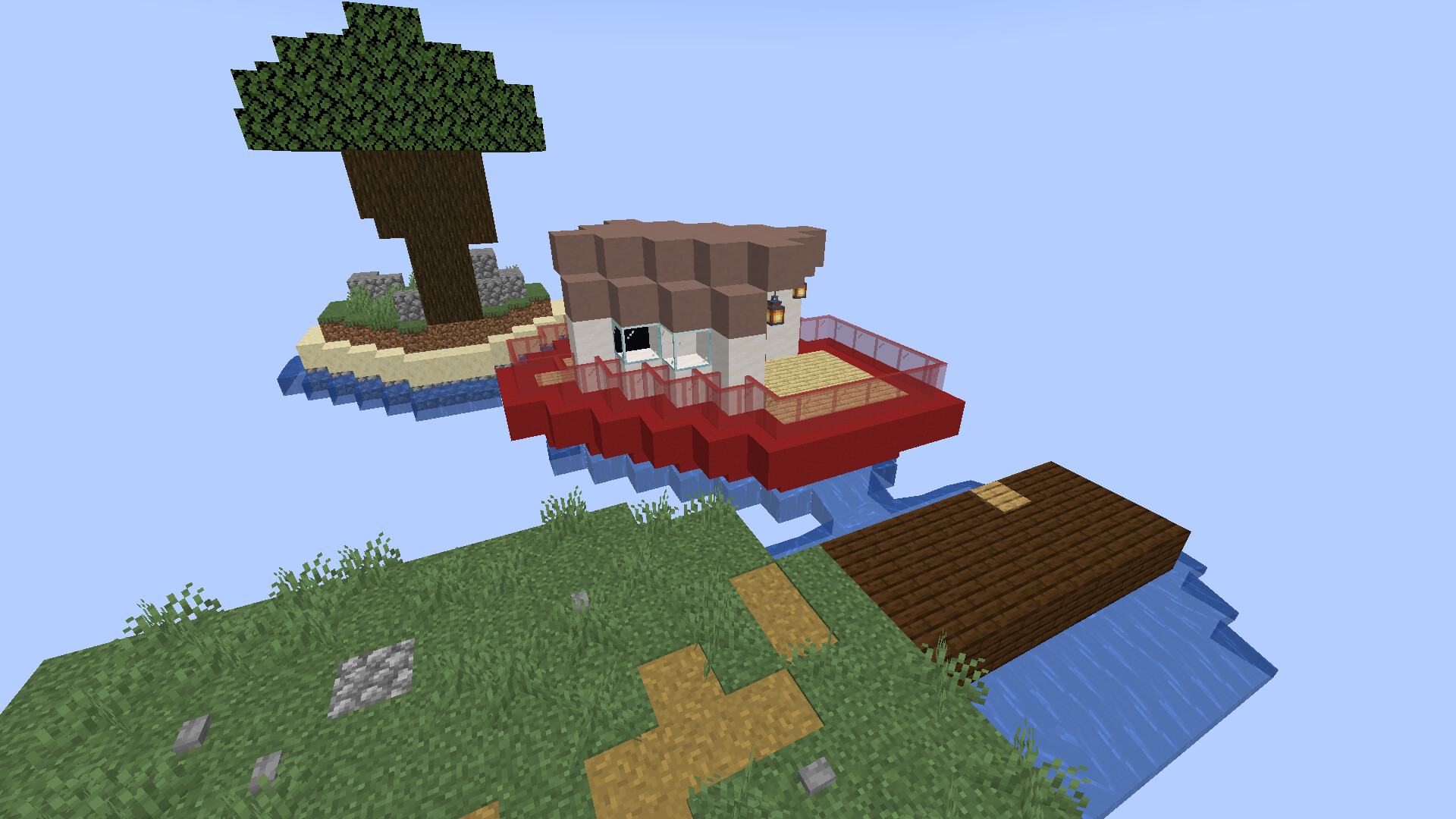 Cuphead Inkwell Isle One Map - No Bosses Minecraft Map