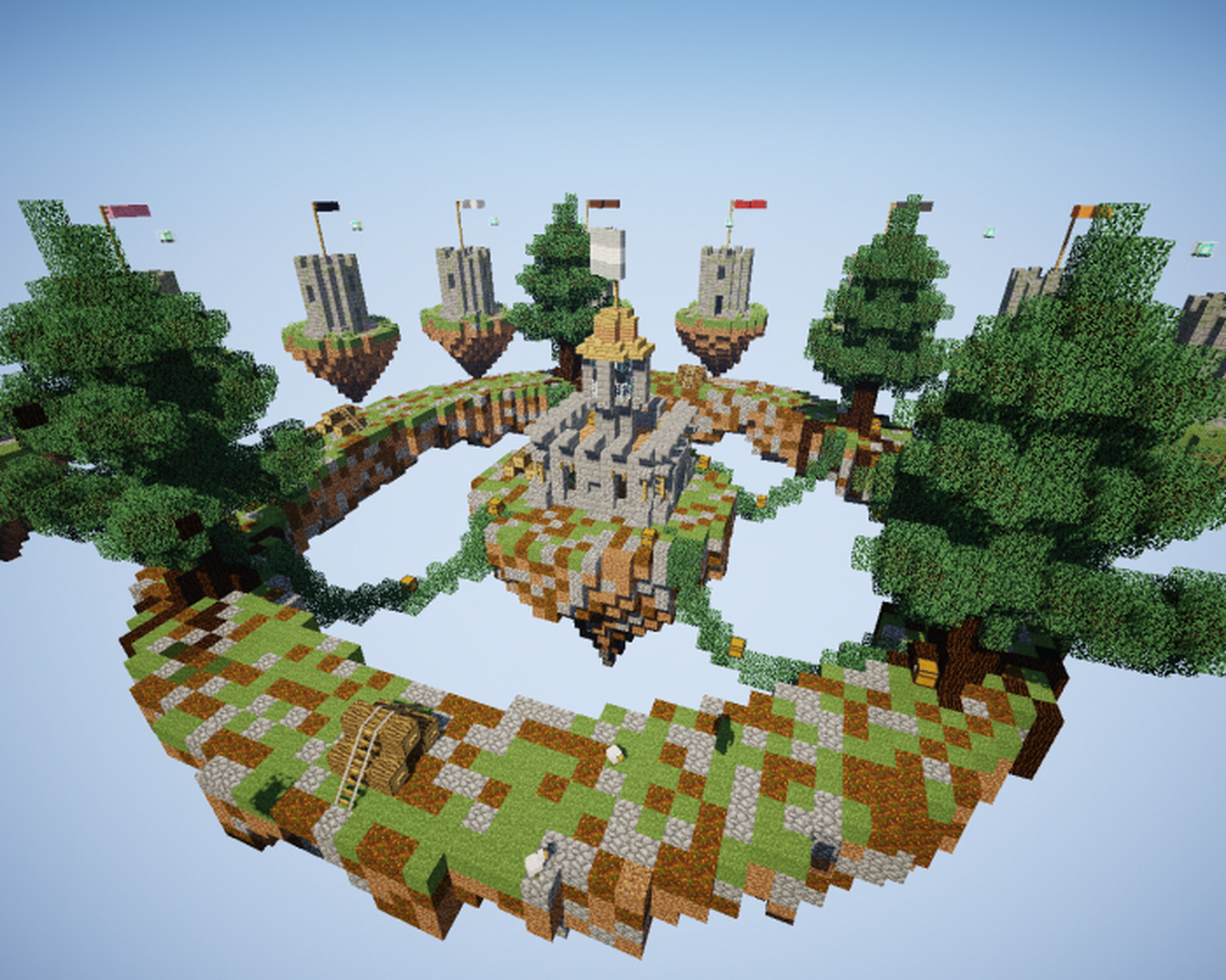 MedievalPvP - Skywars map Minecraft Map