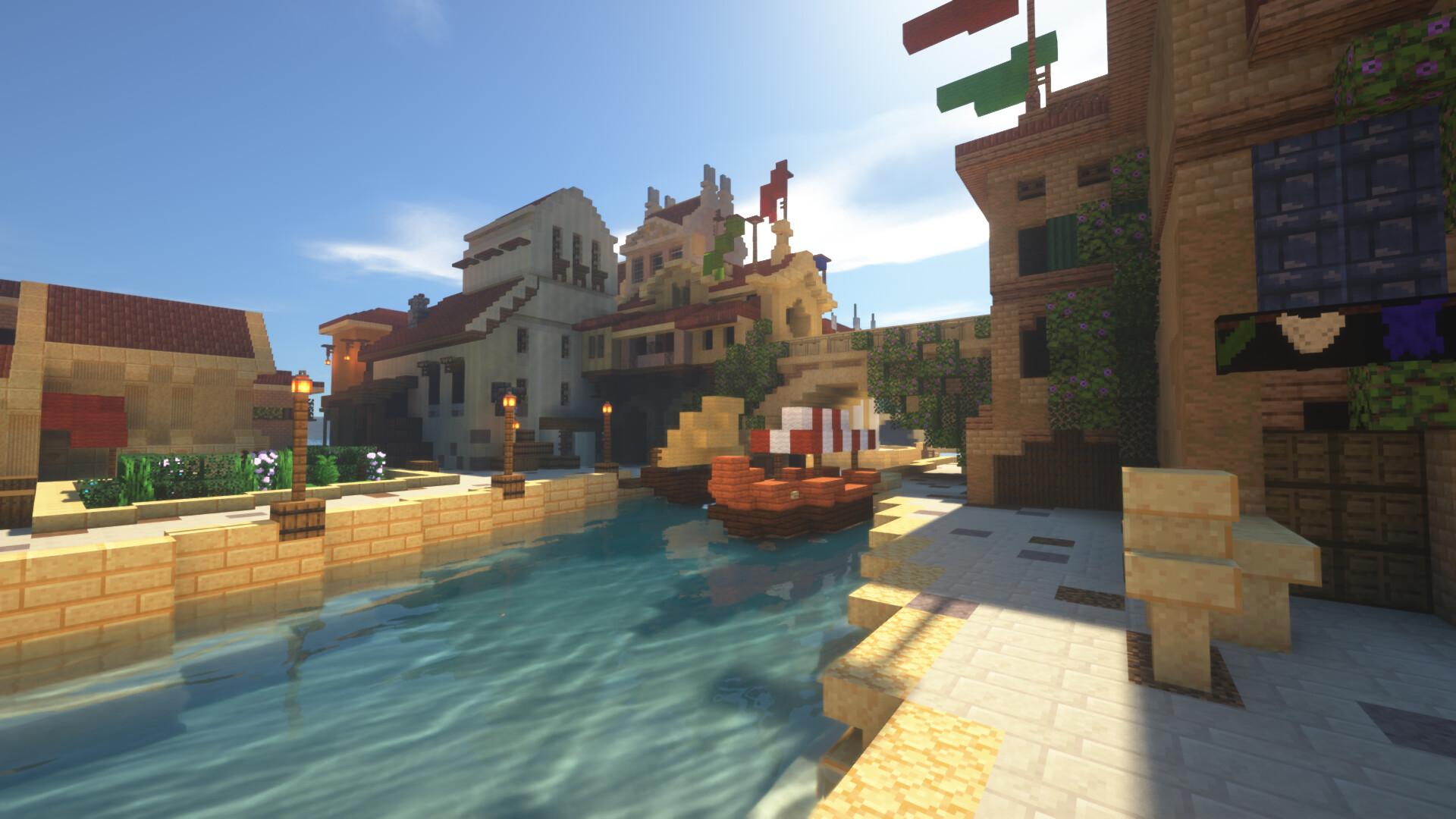 Waterfall City (Java edition!) Minecraft Map