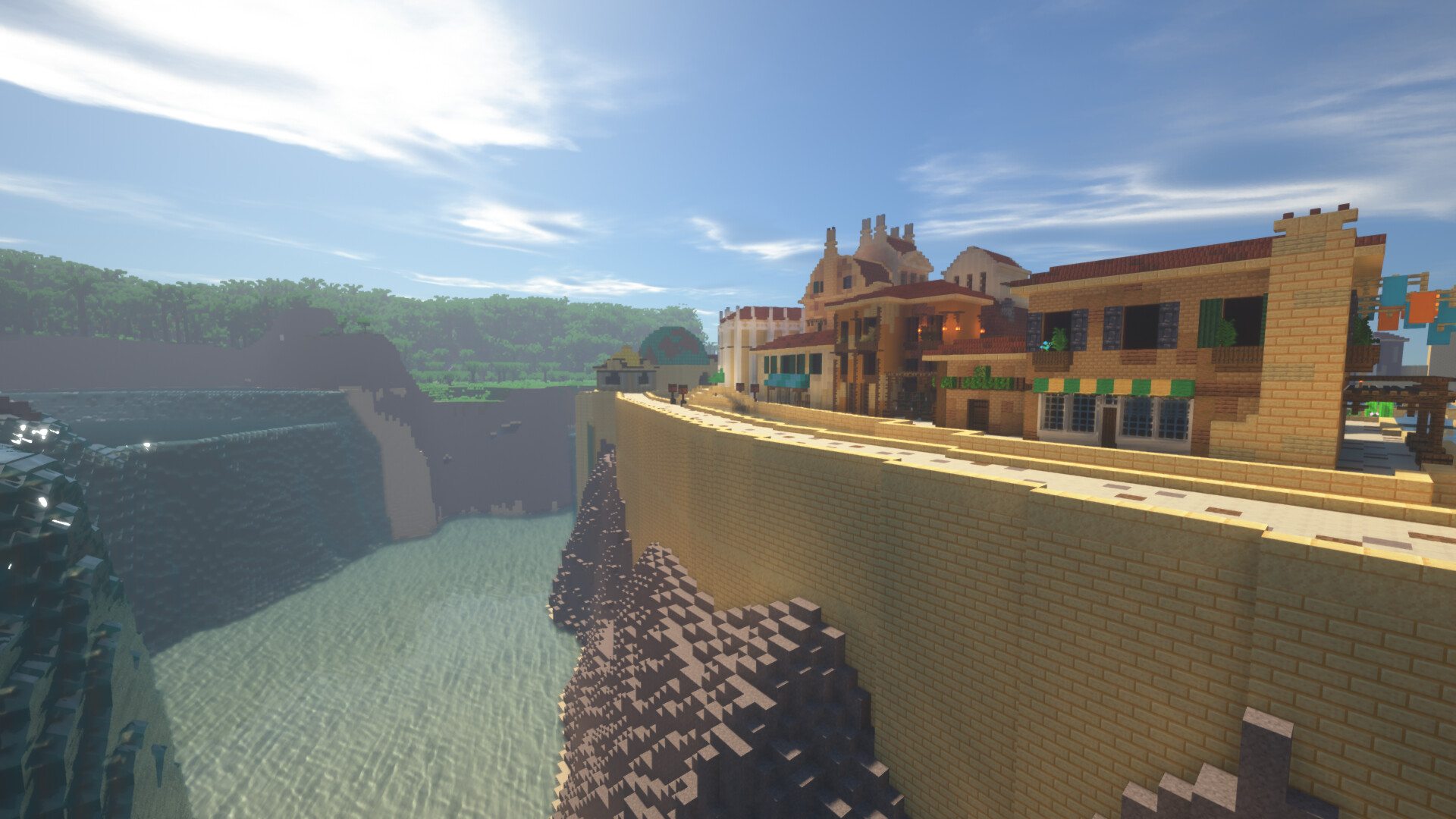 Waterfall City (Java edition!) Minecraft Map