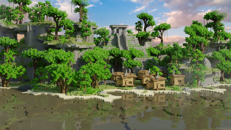 Custom Jungle Temple [ FREE DOWNLOAD ] Minecraft Map