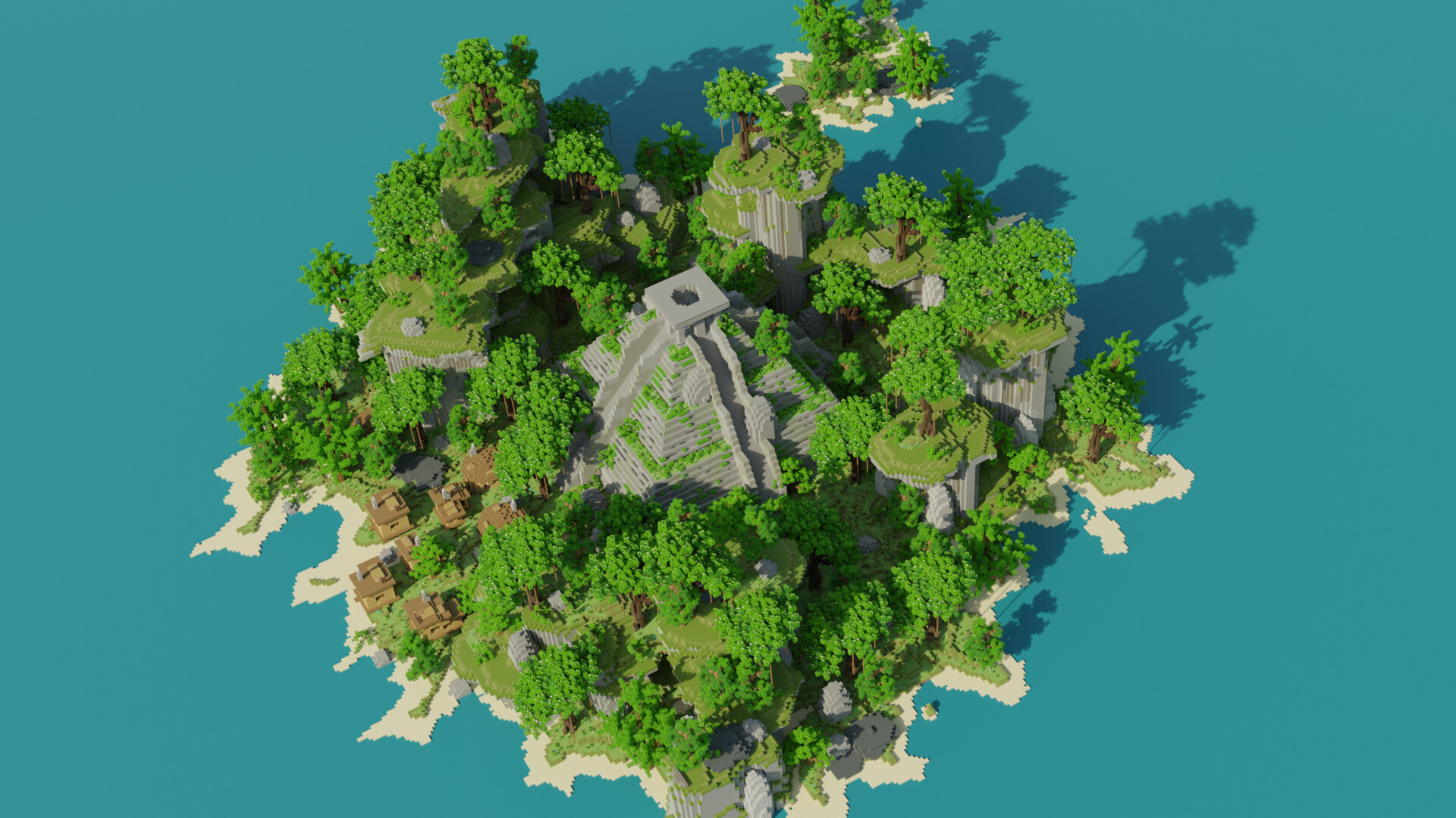 Custom Jungle Temple [ FREE DOWNLOAD ] Minecraft Map