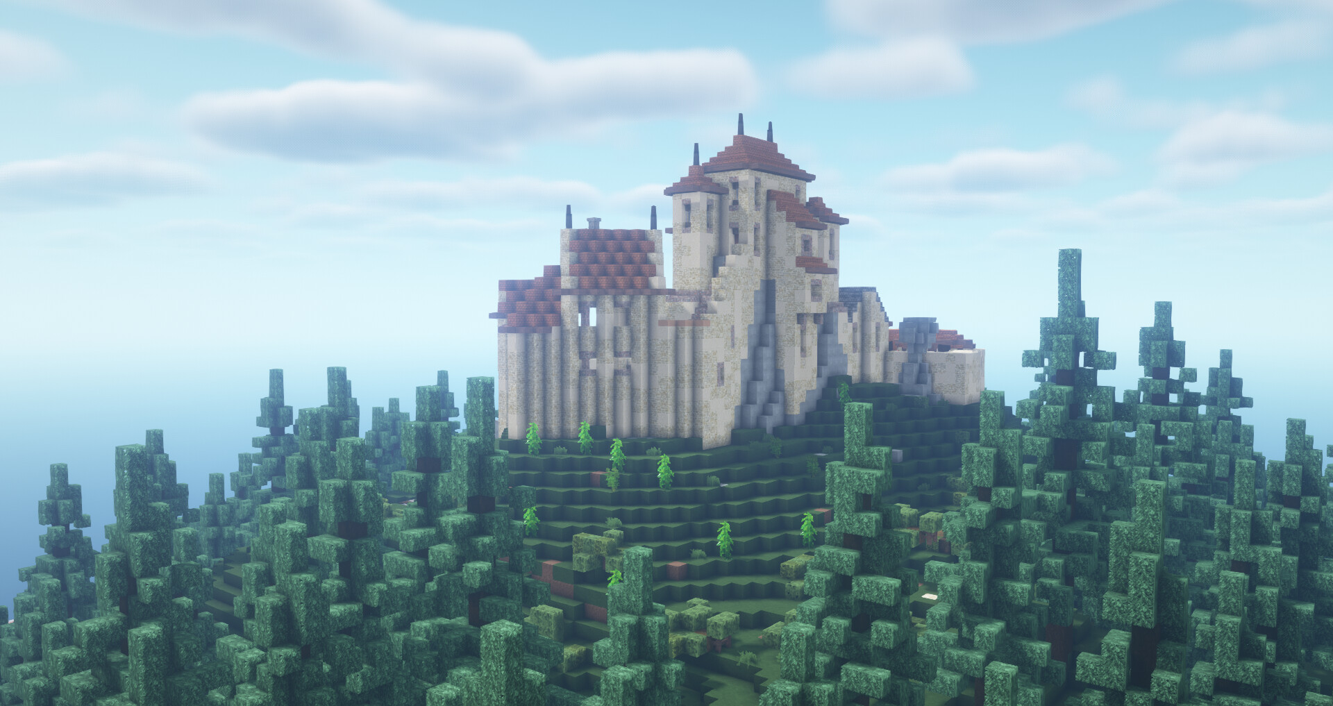 Hohenbourg Castle Minecraft Map