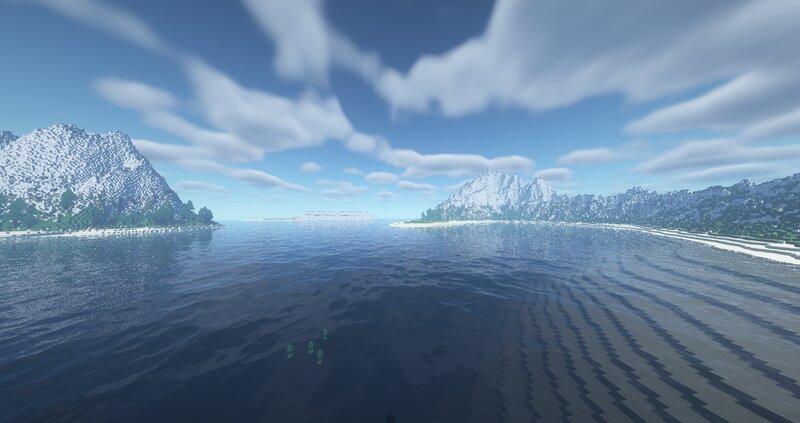 Simple Mountainous Cove Island | 2k x 2k | [1.18] Minecraft Map