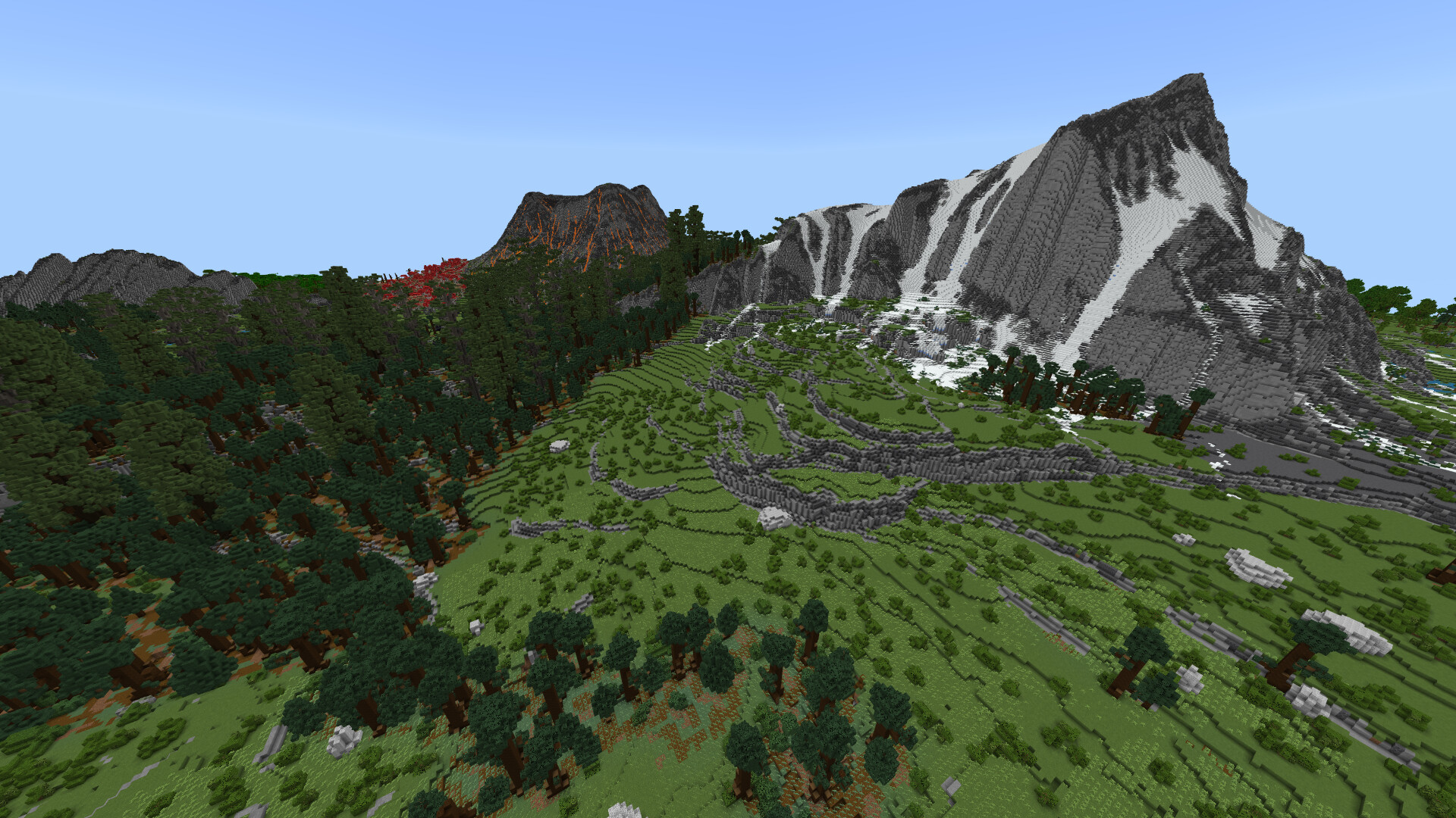 Craliua - 1.19+, 4k, Structures, Multibiome, Dark Oak Forests - Custom ...