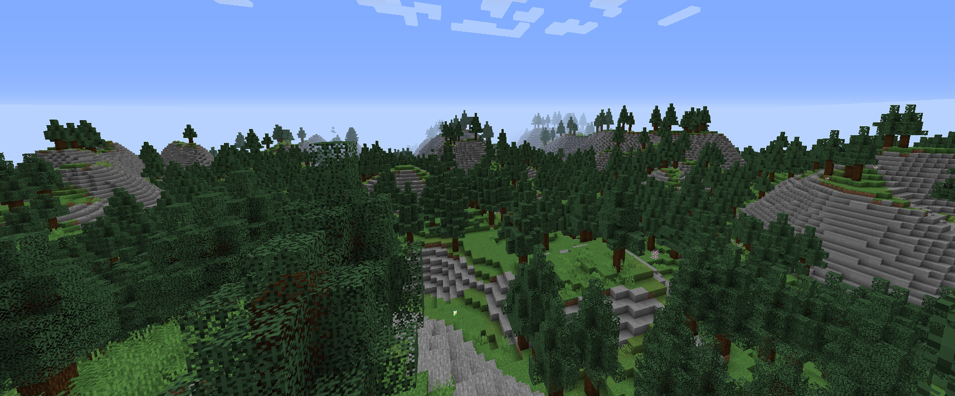 14k by 14k survival map of British Isles Minecraft Map