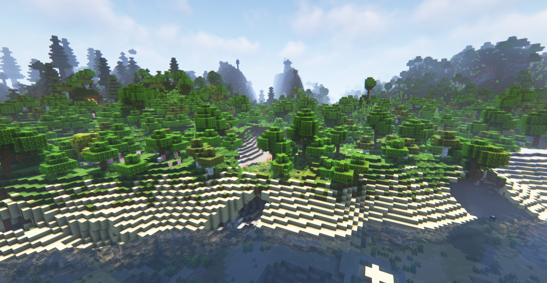 [1.19.2] 14k by 14k survival map of British Isles Minecraft Map