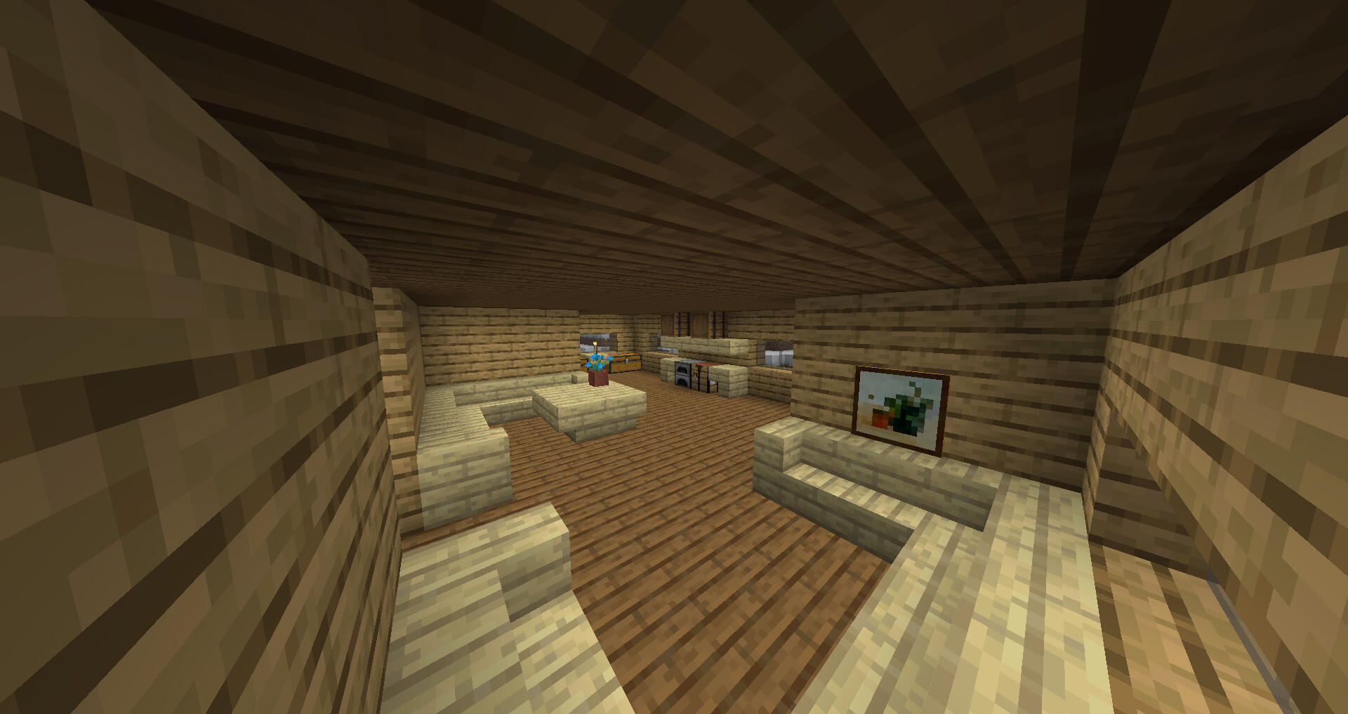 Huge Non Euclidean House Minecraft Map