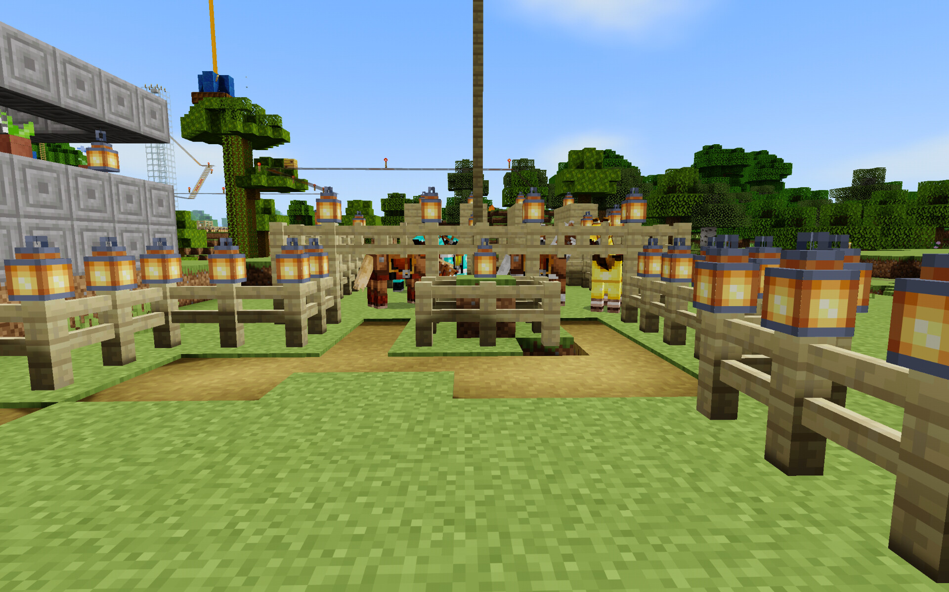 A world with lots of buildings Bedrock Edition Minecraft Map