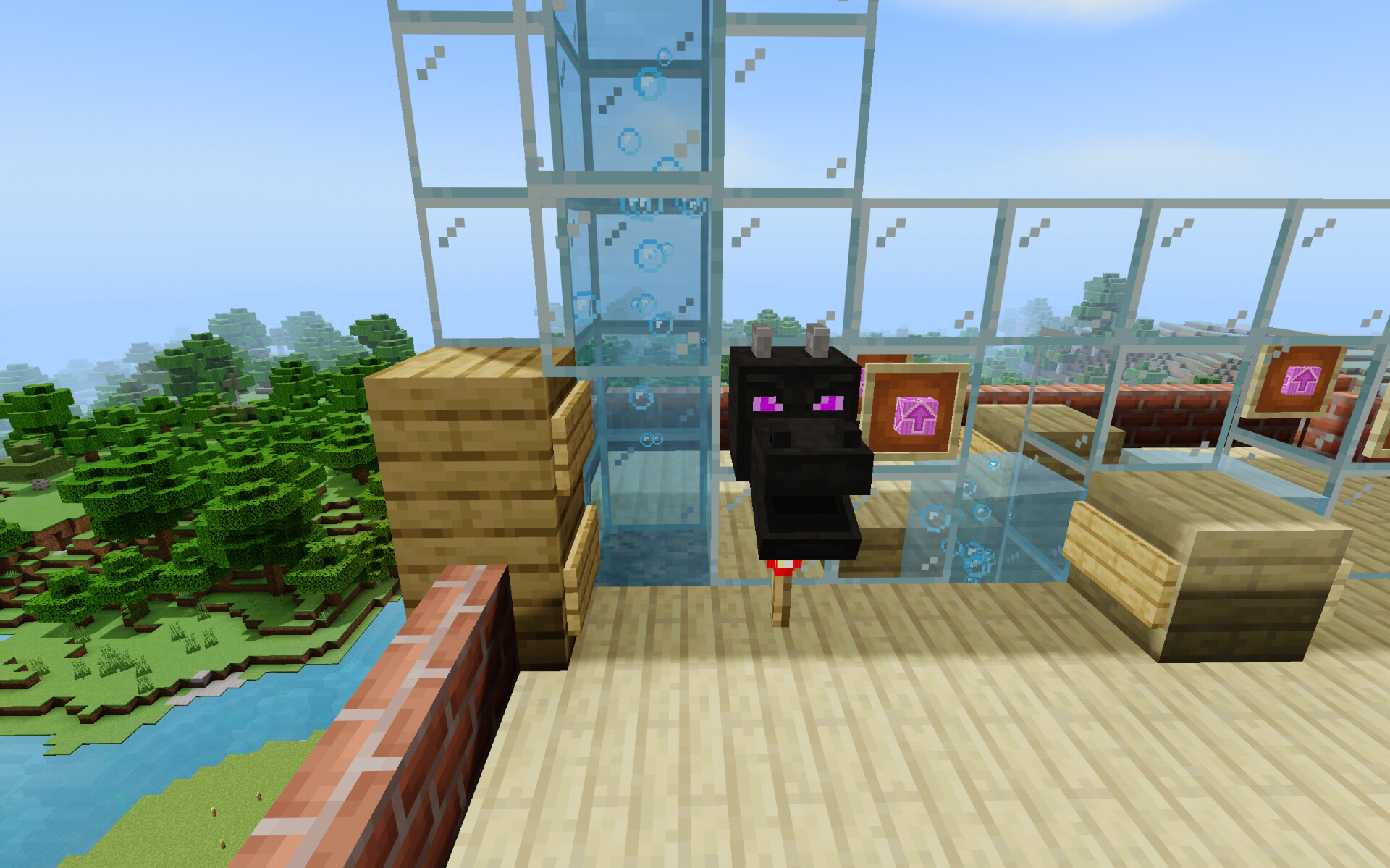 A world with lots of buildings Bedrock Edition Minecraft Map