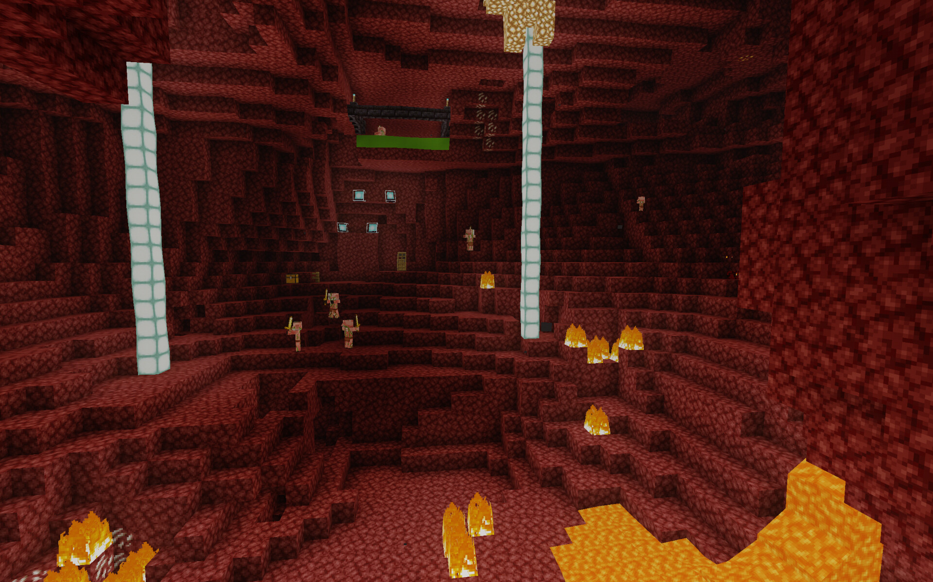 A world with lots of buildings Bedrock Edition Minecraft Map