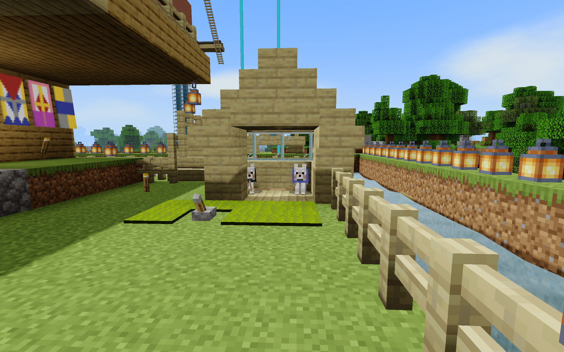 A world with lots of buildings Bedrock Edition Minecraft Map