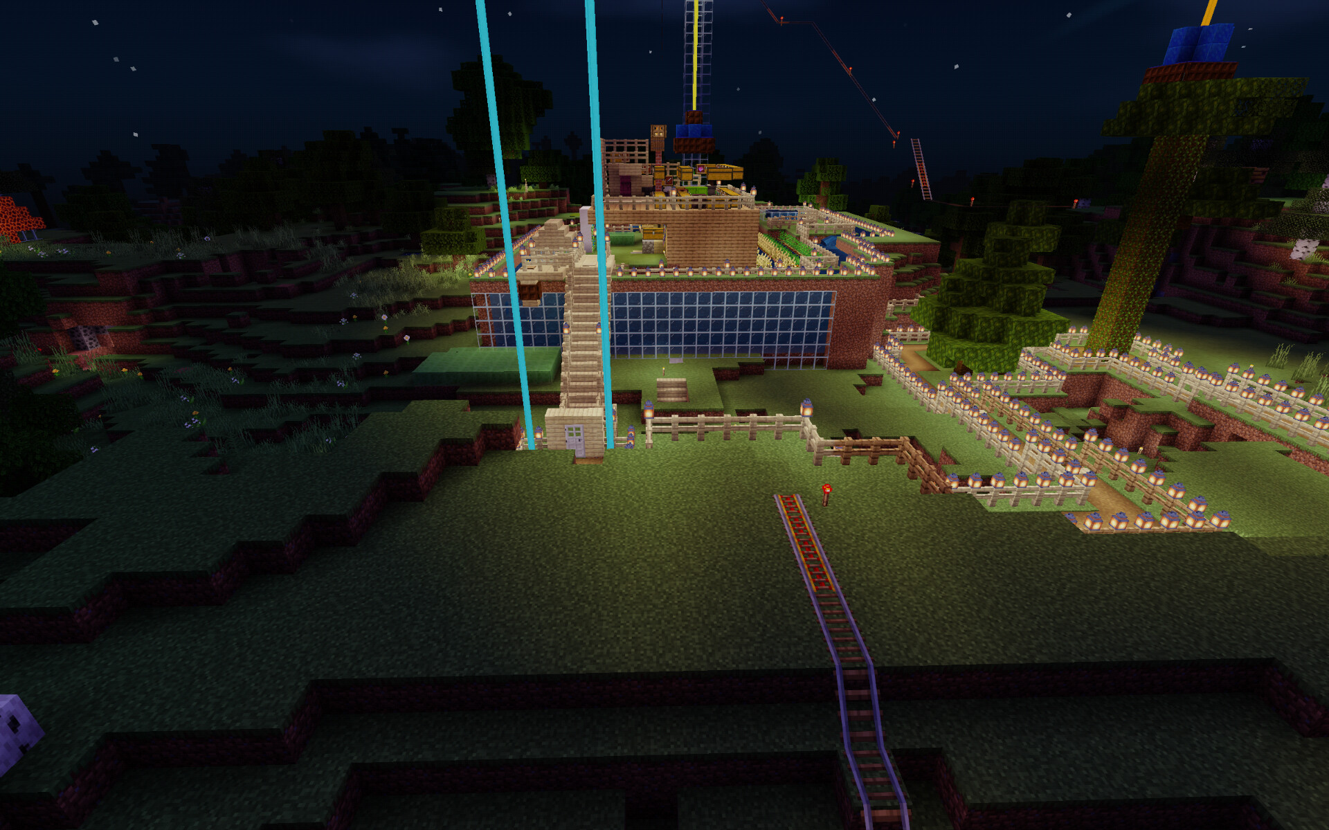 A world with lots of buildings Bedrock Edition Minecraft Map