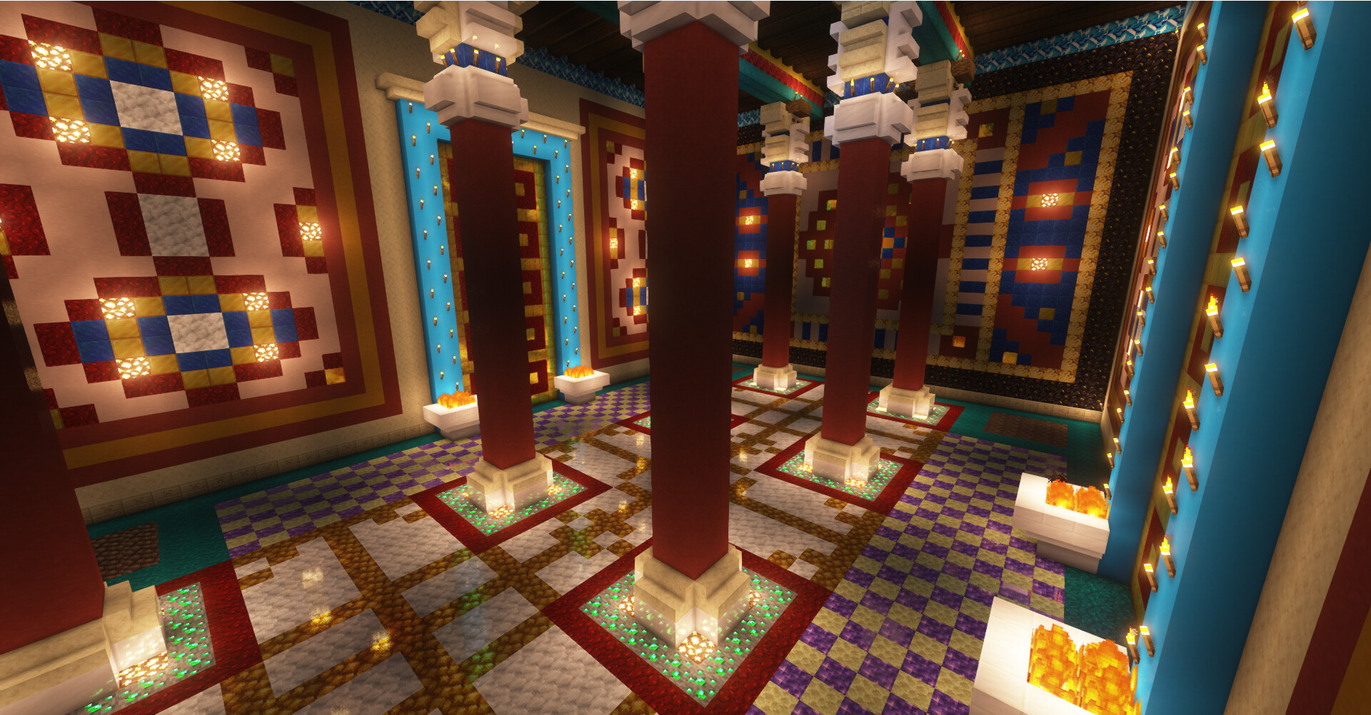 Persepolis Palace / Capital of the Persian Empire Minecraft Map