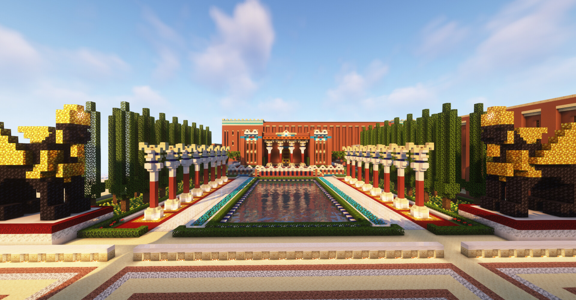 Persepolis Palace / Capital of the Persian Empire Minecraft Map