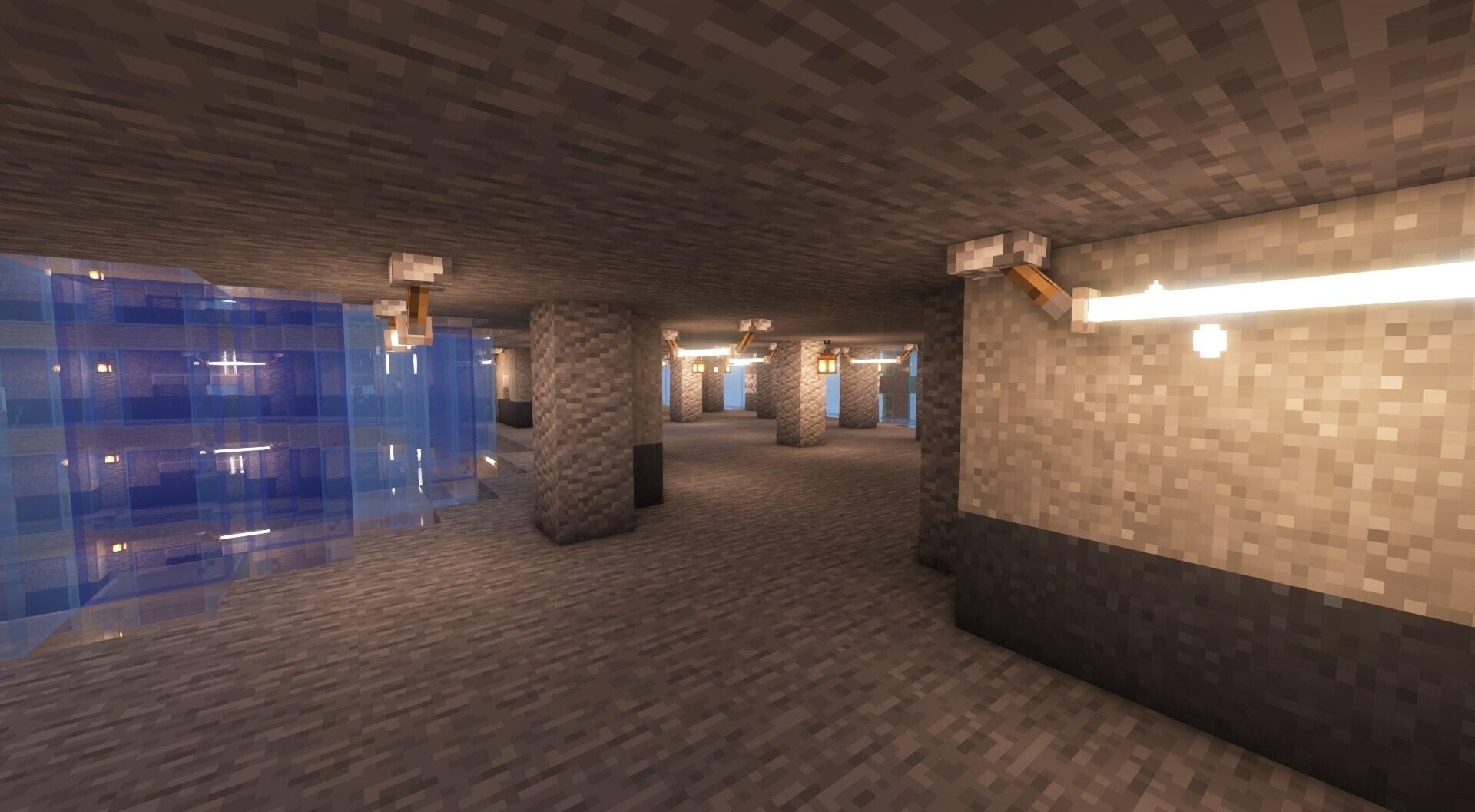 Skyscraper under construction Minecraft Map