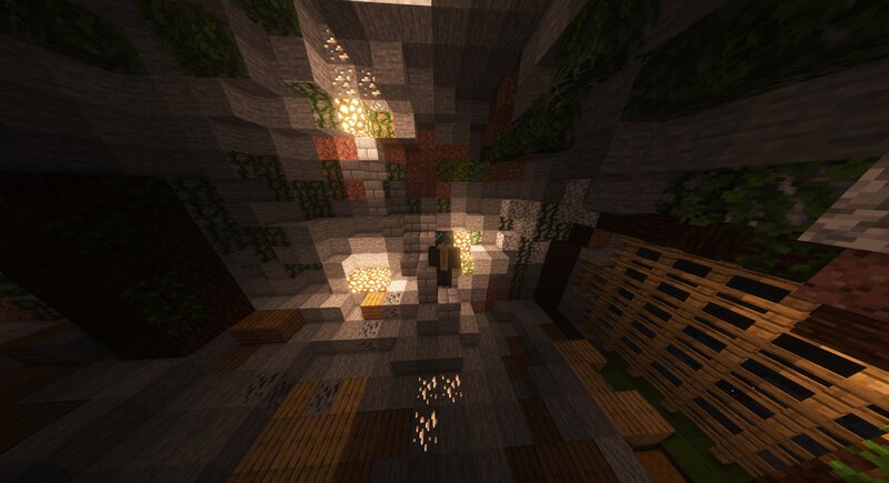 cave minecarft spawn Minecraft Map