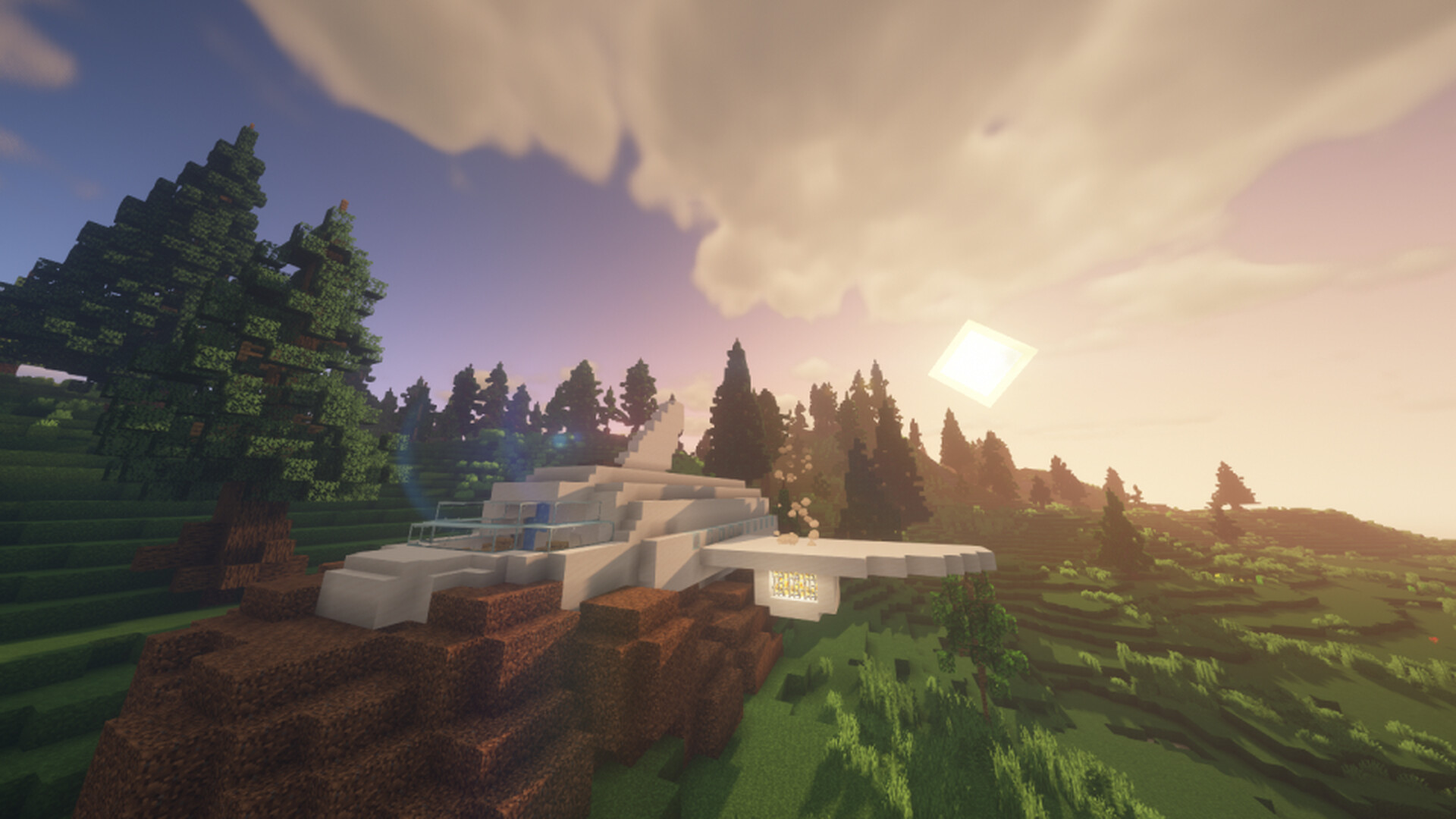 The forest island Minecraft Map