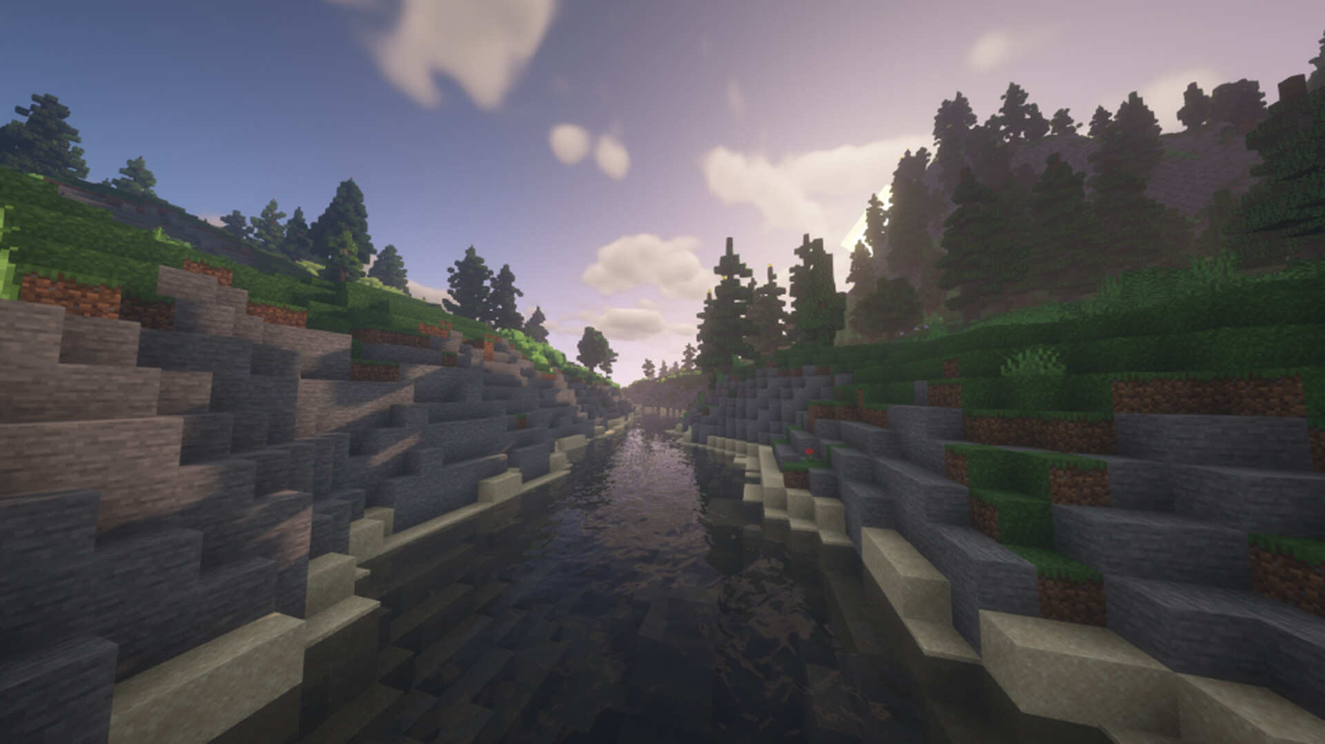 The forest island Minecraft Map