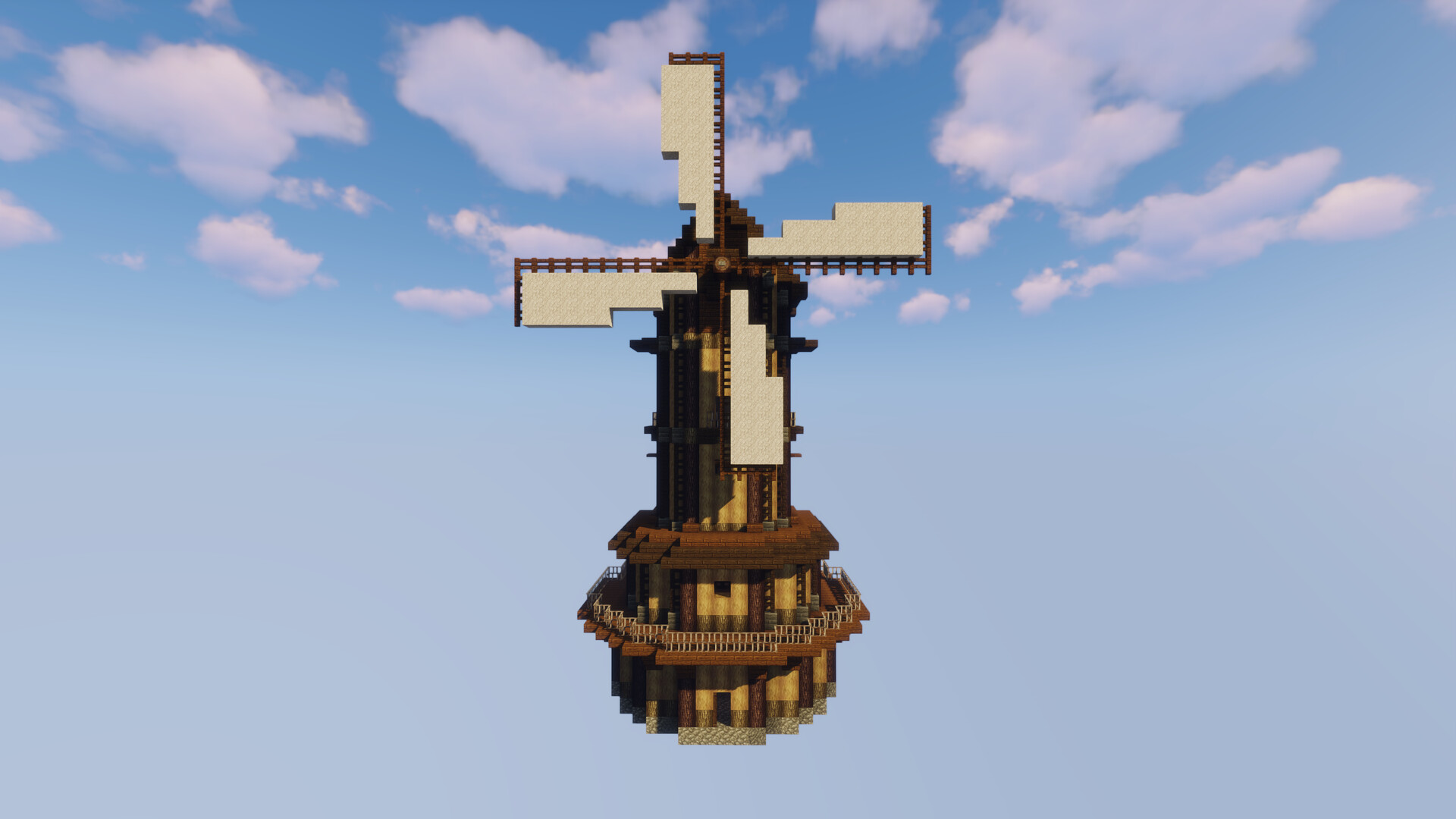 Small Oak Windmill [16x16] Minecraft Map