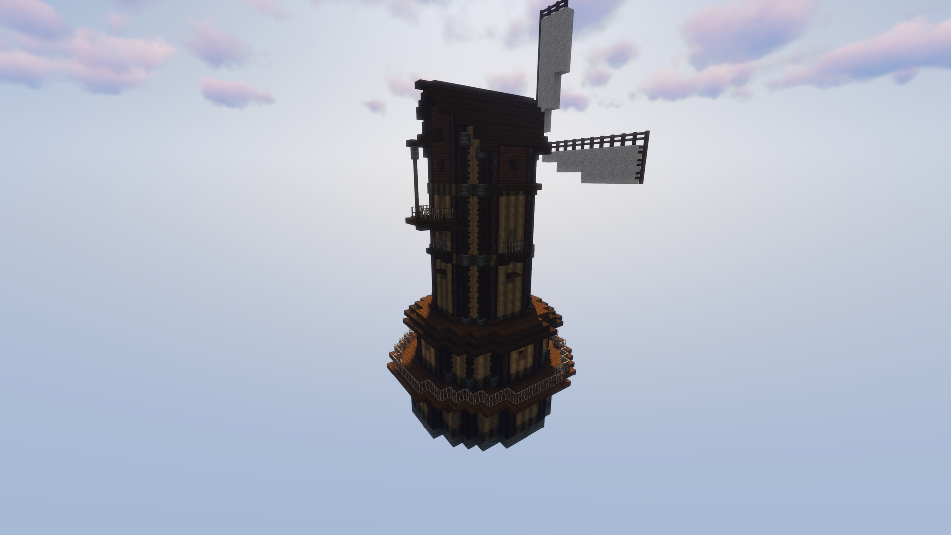Small Oak Windmill [16x16] Minecraft Map