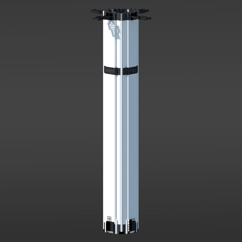 STARSHIP ROCKET + BOOSTER - Minecraft edition / 2022 Minecraft Map