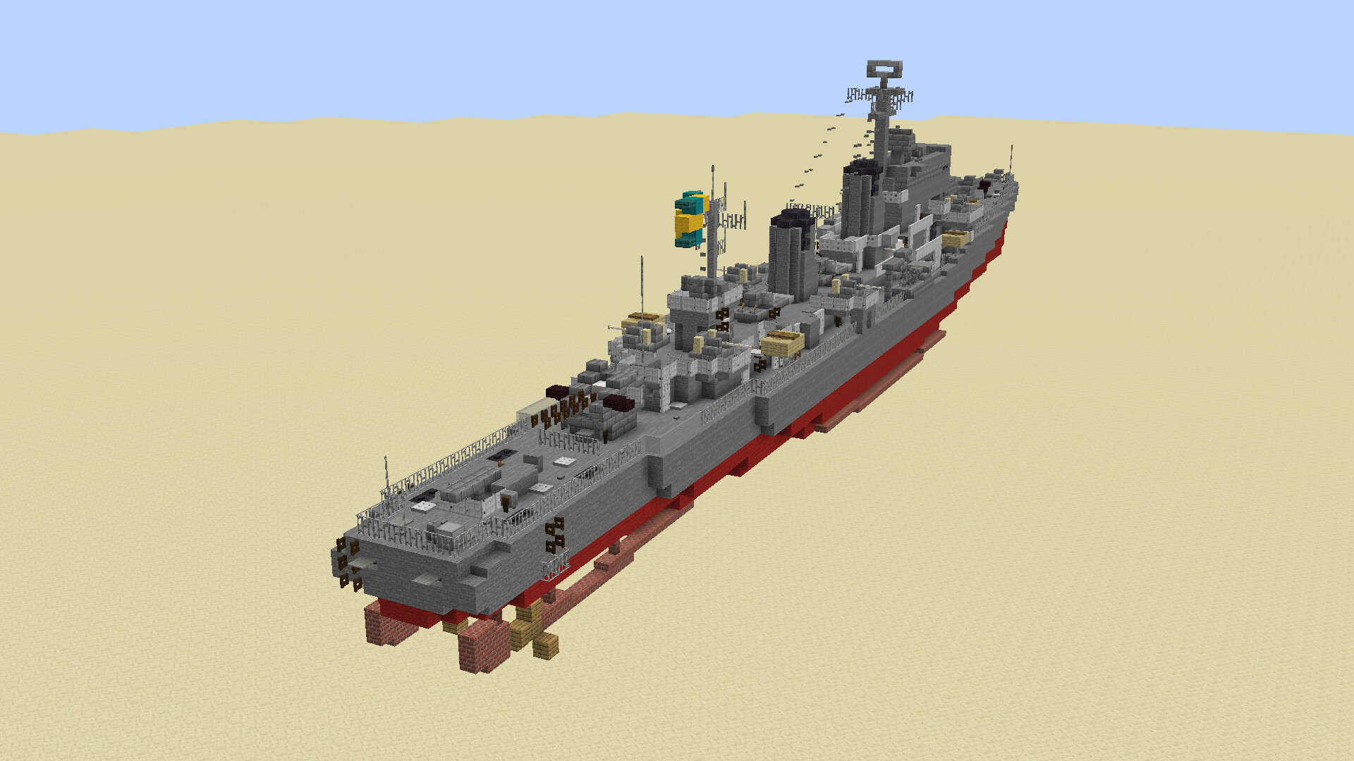 HSwMS Halland Minecraft Map