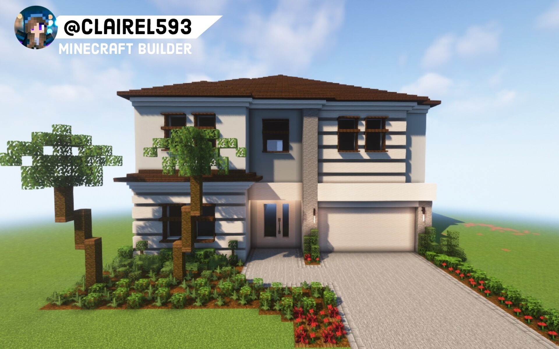 Large Modern Florida House (schematic) Minecraft Map